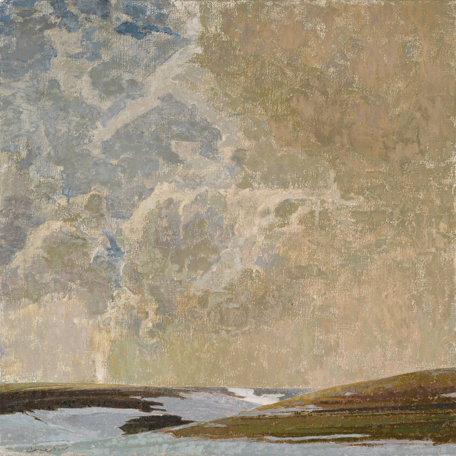 George Carlson | Between the Sun and Earth | 2008 | The Art Spirit Gallery