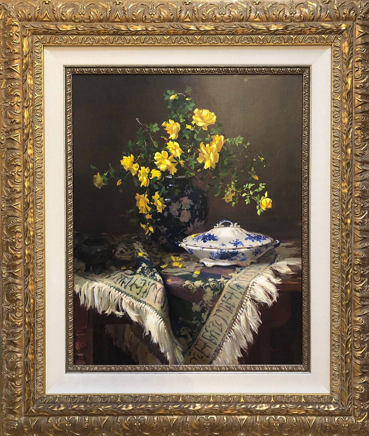 Del Gish | Girl in a Yellow Dress | | The Art Spirit Gallery