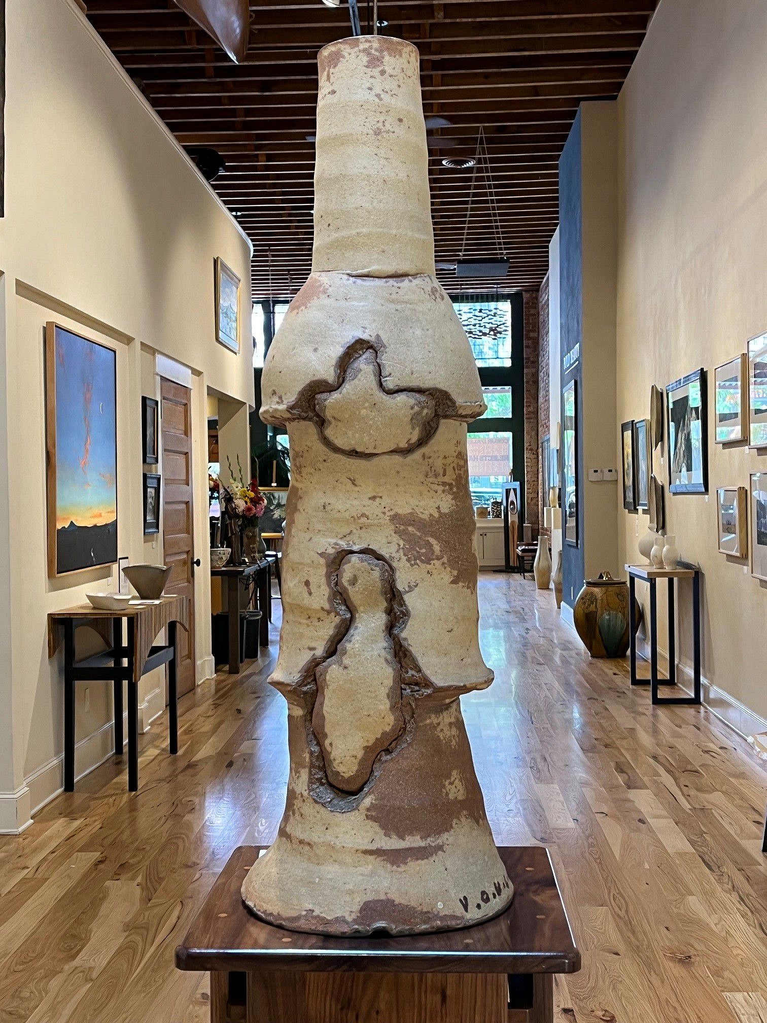 Peter Voulkos | Stack Pot | 1976 | The Art Spirit Gallery