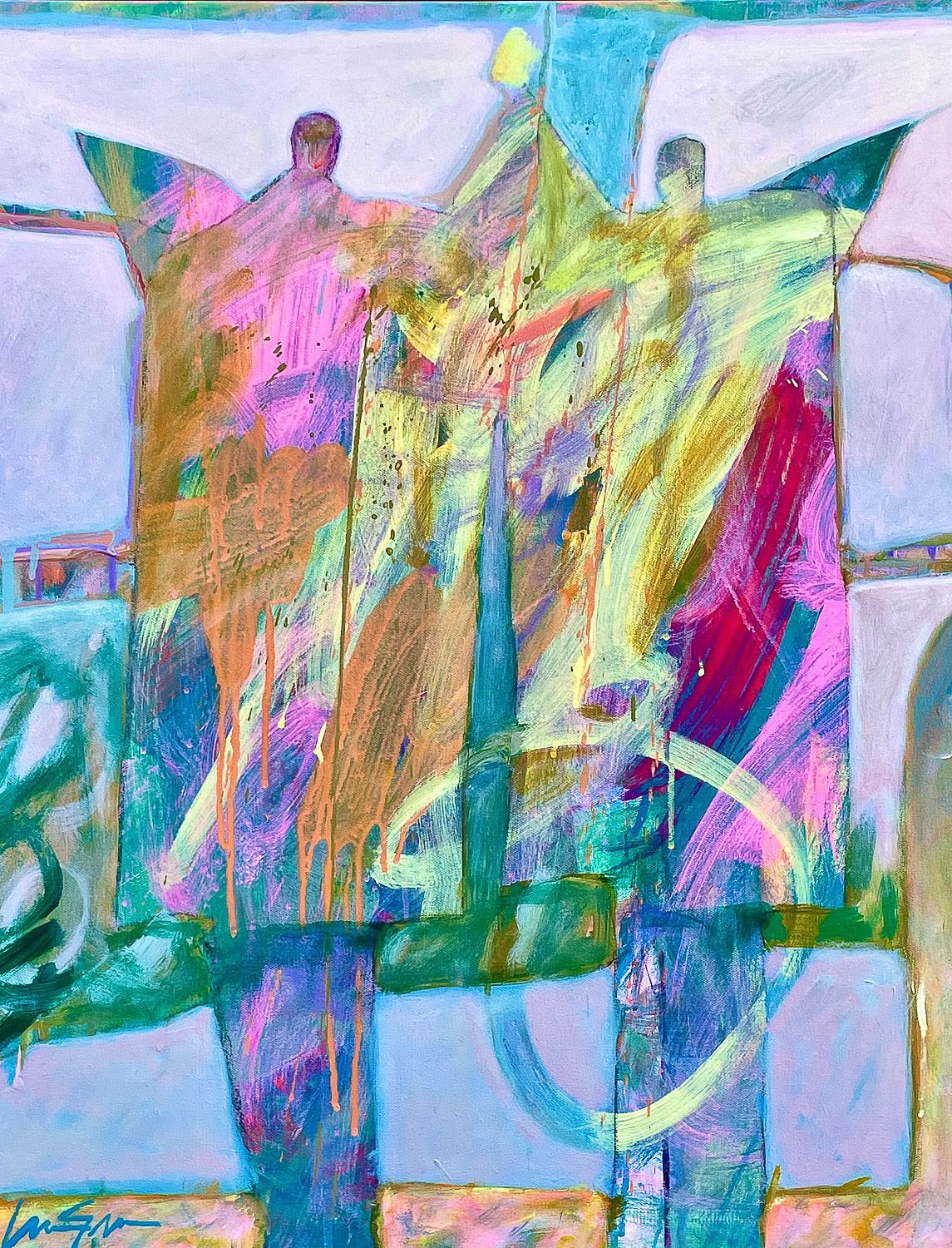 Lance Green | 1 feather #9 | 2023 | The Art Spirit Gallery