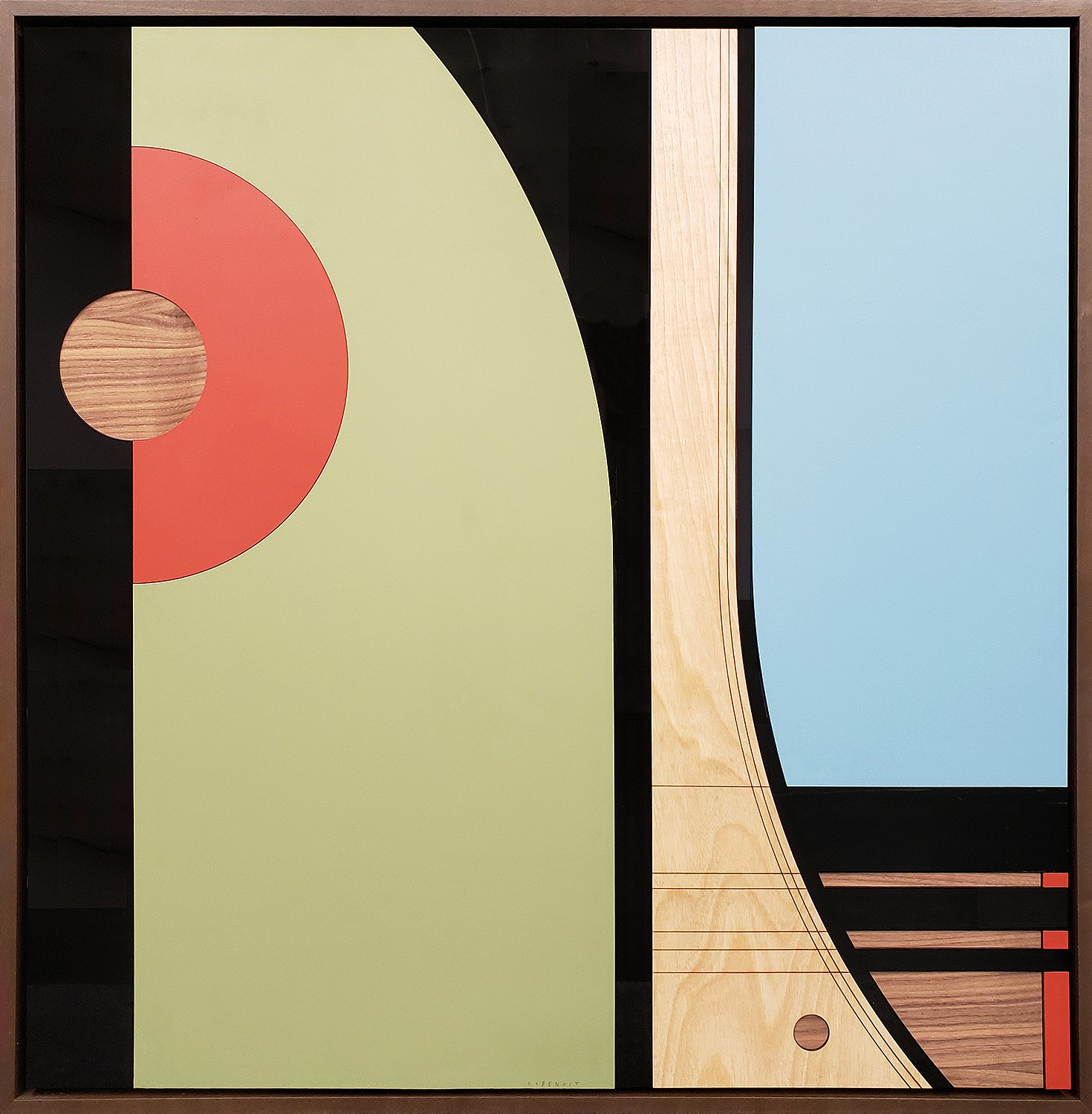 Christian Benoit | Geometric Snowflake | | The Art Spirit Gallery